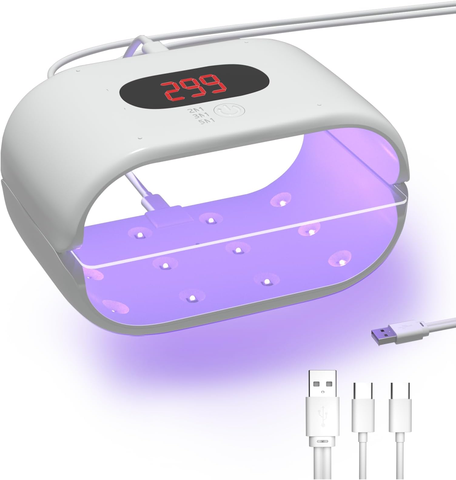 Amazon.com: LET'S RESIN UV Light Advanced,Two-Sided Longer time Setting ...