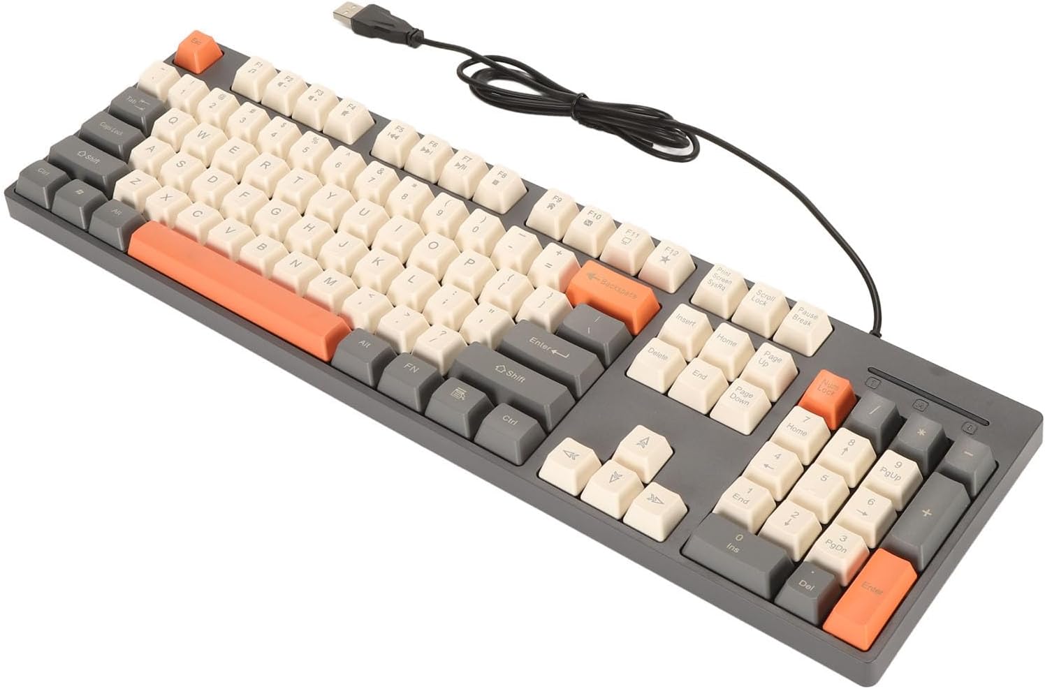 Keyboard for Windows for Xp K600 USB Gaming Keyboard Keycap Cute Keypad ...