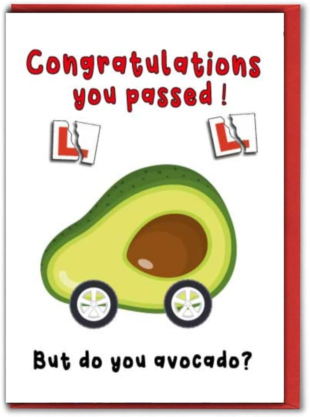 Driving Test Congratulations Card - Passed Driving Test Card ...