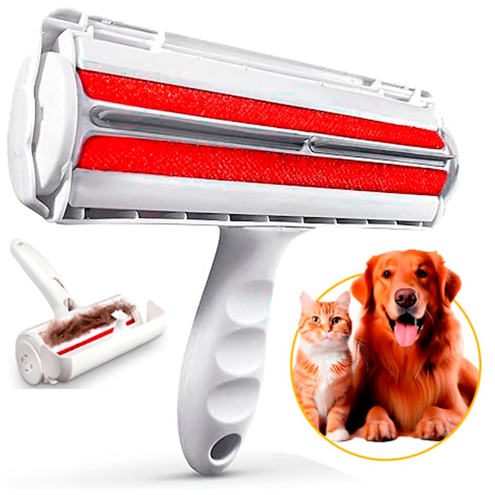 Amazon.com: Petyz Pet Hair Remover and Reusable Lint Roller - Cat and ...