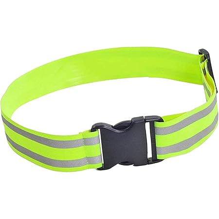 1PCS High Visibility Reflective Belt ,Elastic Running Reflective Waist ...