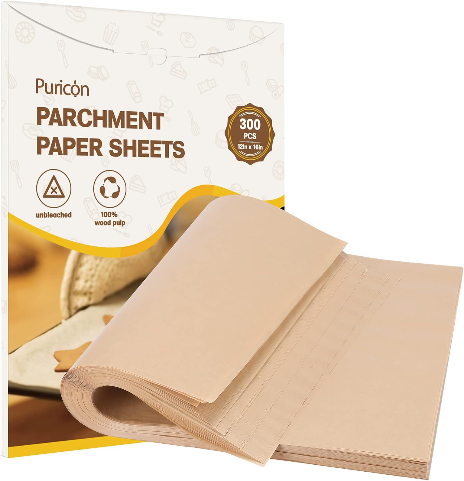 Heavy Duty Baking Paper Sheets 200 Pcs,9X13 Inchs ( 23x33 cm) Katbite ...