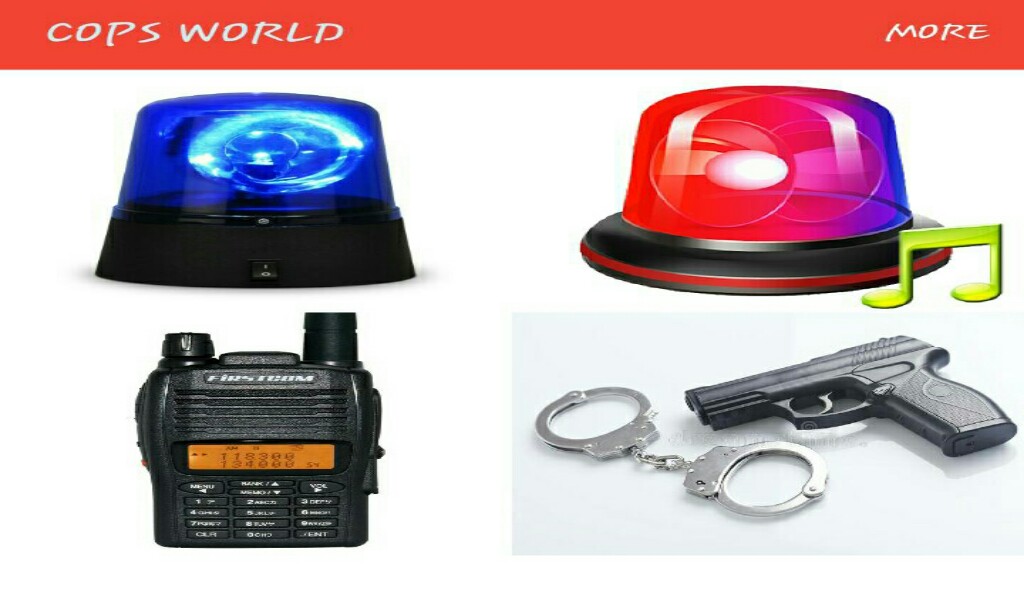 Aplicación Police Siren App en Amazon Appstore