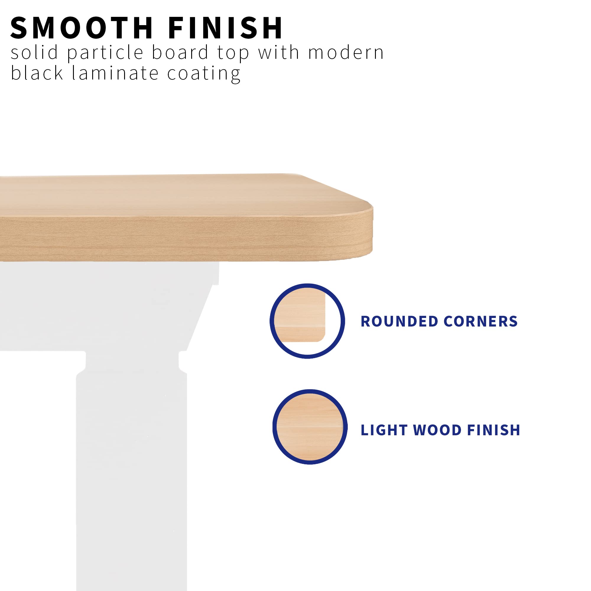 VIVO Universal 71 x 36 inch Table Top for Standard and Sit to Stand ...