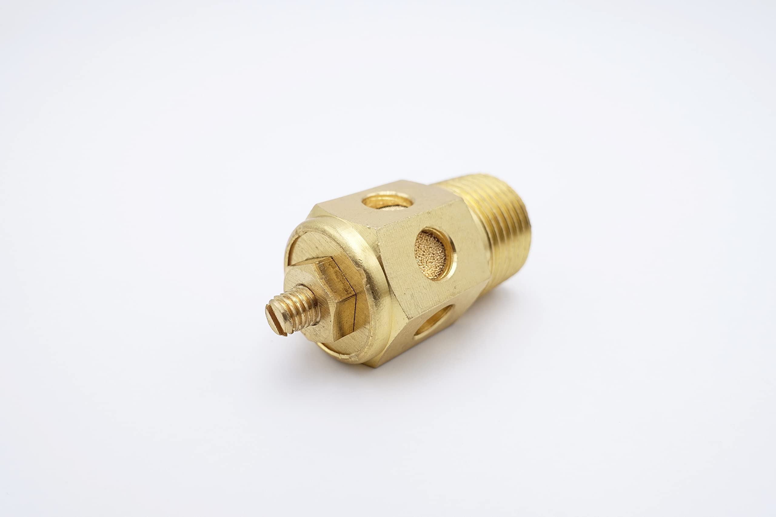 Snapklik.com : IVLPHA Pneumatic Air Muffler, Sintered Bronze Brass ...