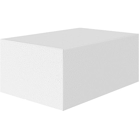 Amazon.com: Silverlake Large Craft Foam Block - 11x17x7 EPS Polystyrene ...