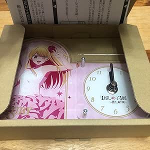 Amazon.co.jp: Presentation Child Exhibition Acrylic Clock Ruby Behind ...
