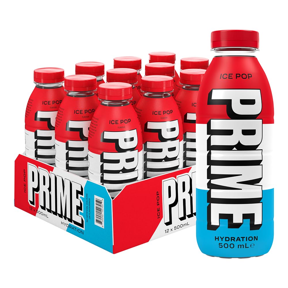 PRIME Hydration Ice Pop | Sports Drinks | Electrolyte Enhanced for ...