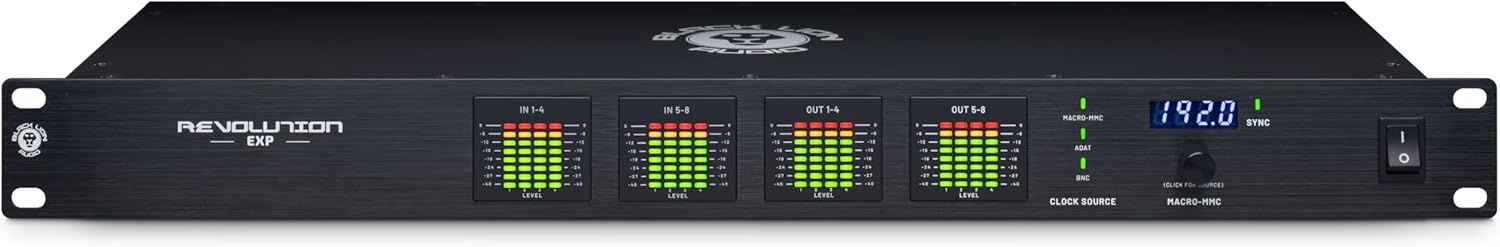 Amazon.com: Black Lion Audio Revolution Expander 8x8 AD/DA Converter ...