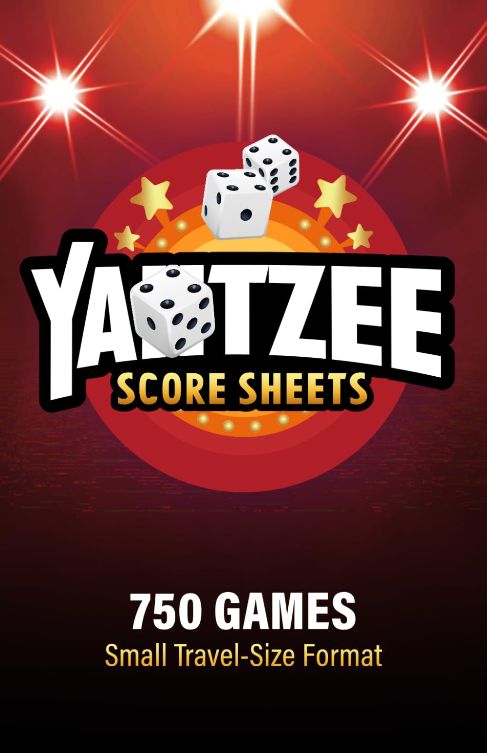 Yatzee Score Sheets: 750 Games: Travel-Size Small Format: Mann, Ashley ...