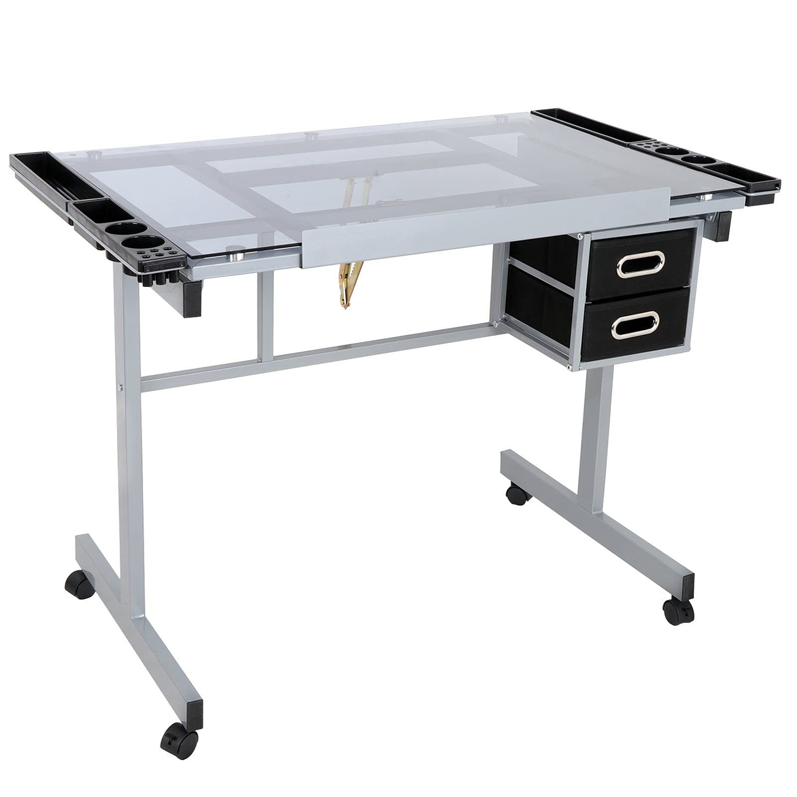JupiterForce Adjustable Drafting Table Drawing Desk Art Desk Versatile ...