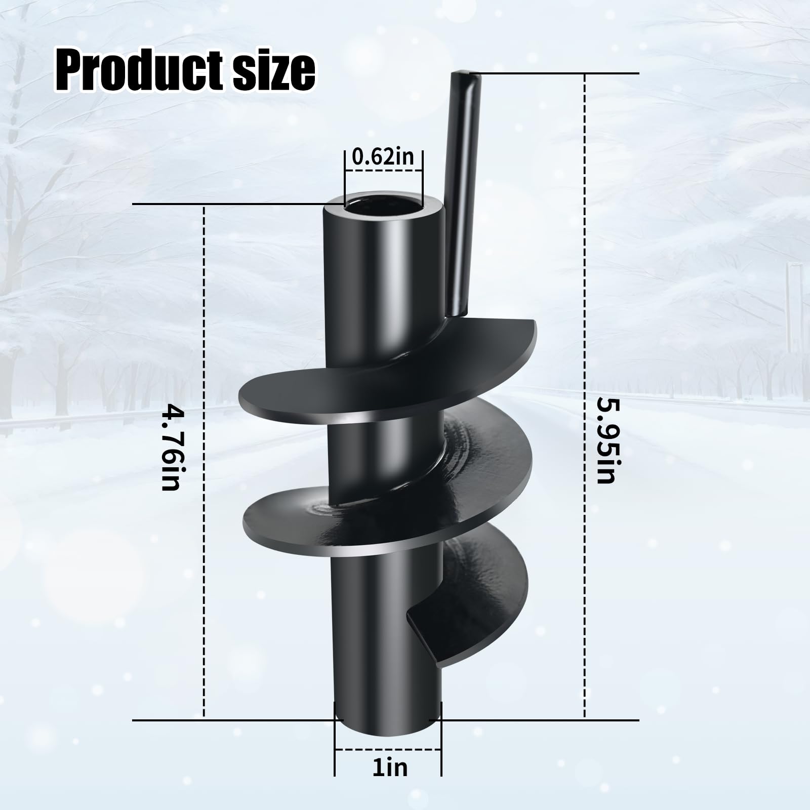 Snapklik.com : Auger Kit For SnowEx 75615 D6075 D6122 Salt Spreader SP ...