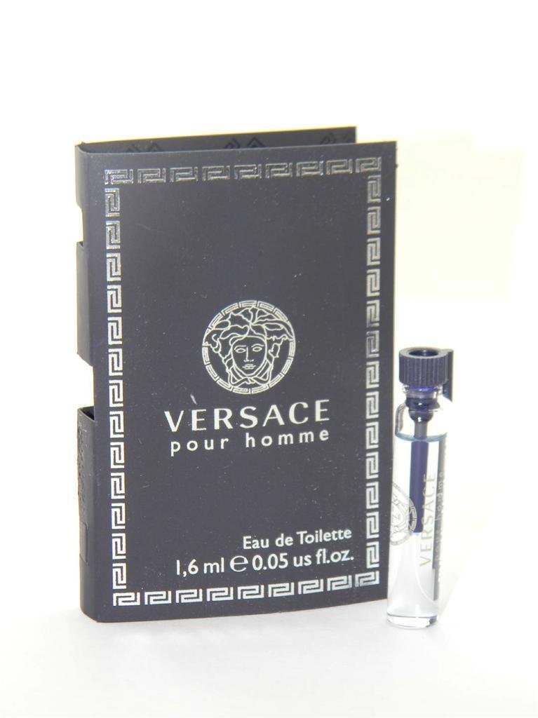 Amazon.com : VERSACE Pour Homme Eau de Toilette Sample Vials (Lot of 3 ...