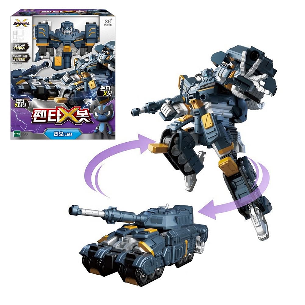 Buy Miniforce X Pentathlon Leo Penta X Bot Pentatron Leobot Transformer ...