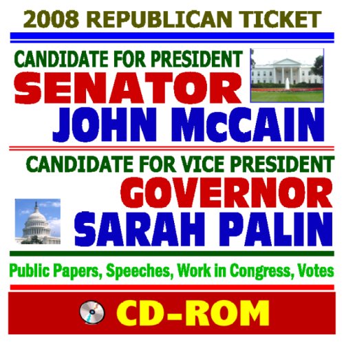 2008 Republican Ticket: Senator McCain for President and Governor Palin ...