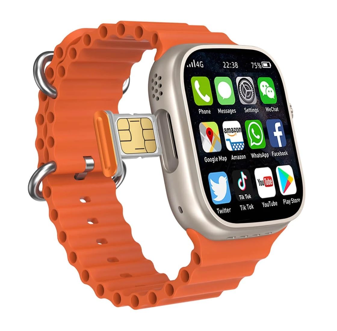 Wellsys Smart Watch 4G Sim Card Network, App Store Working, Google Maps ...