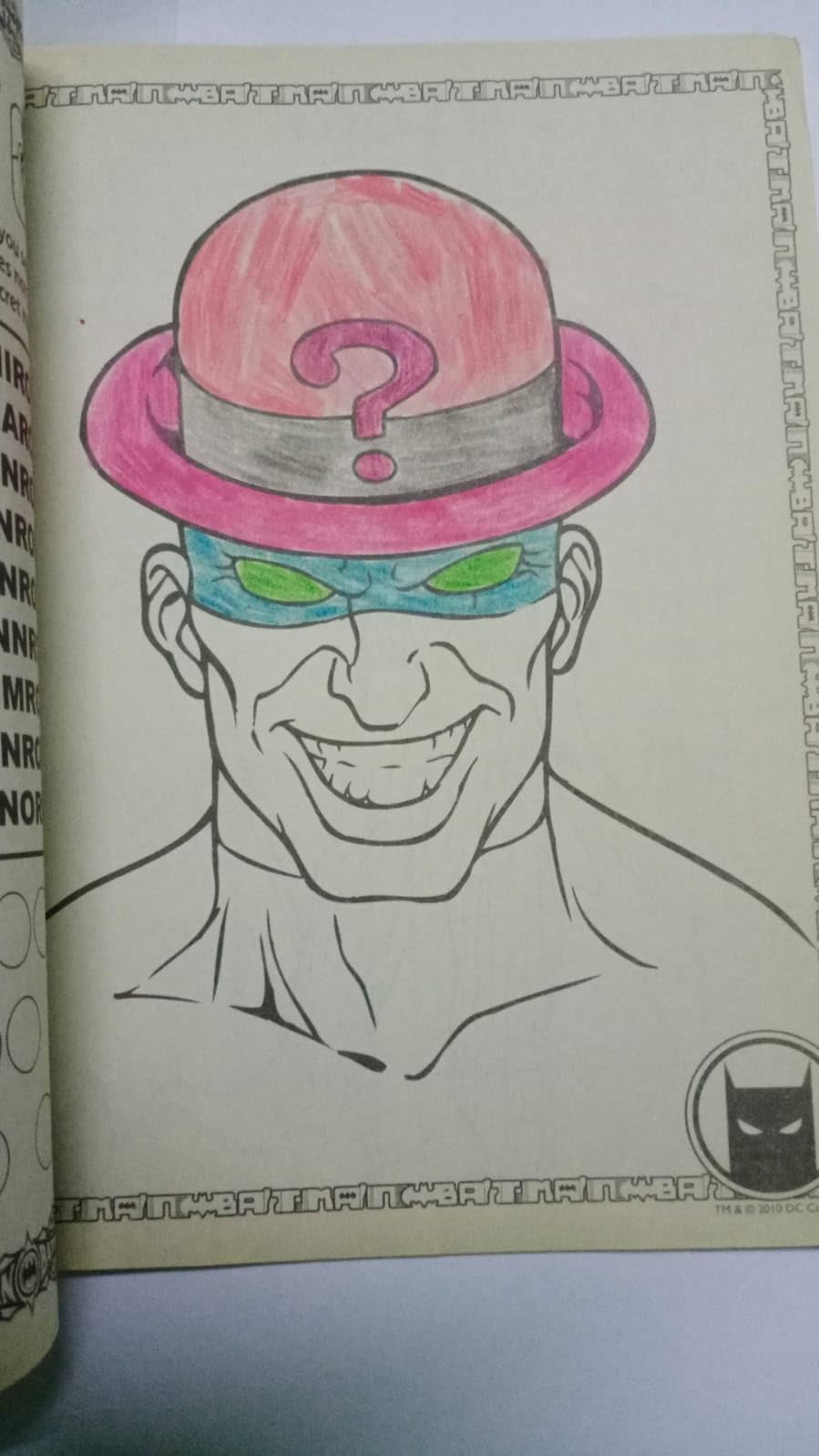 リドラーぬり絵