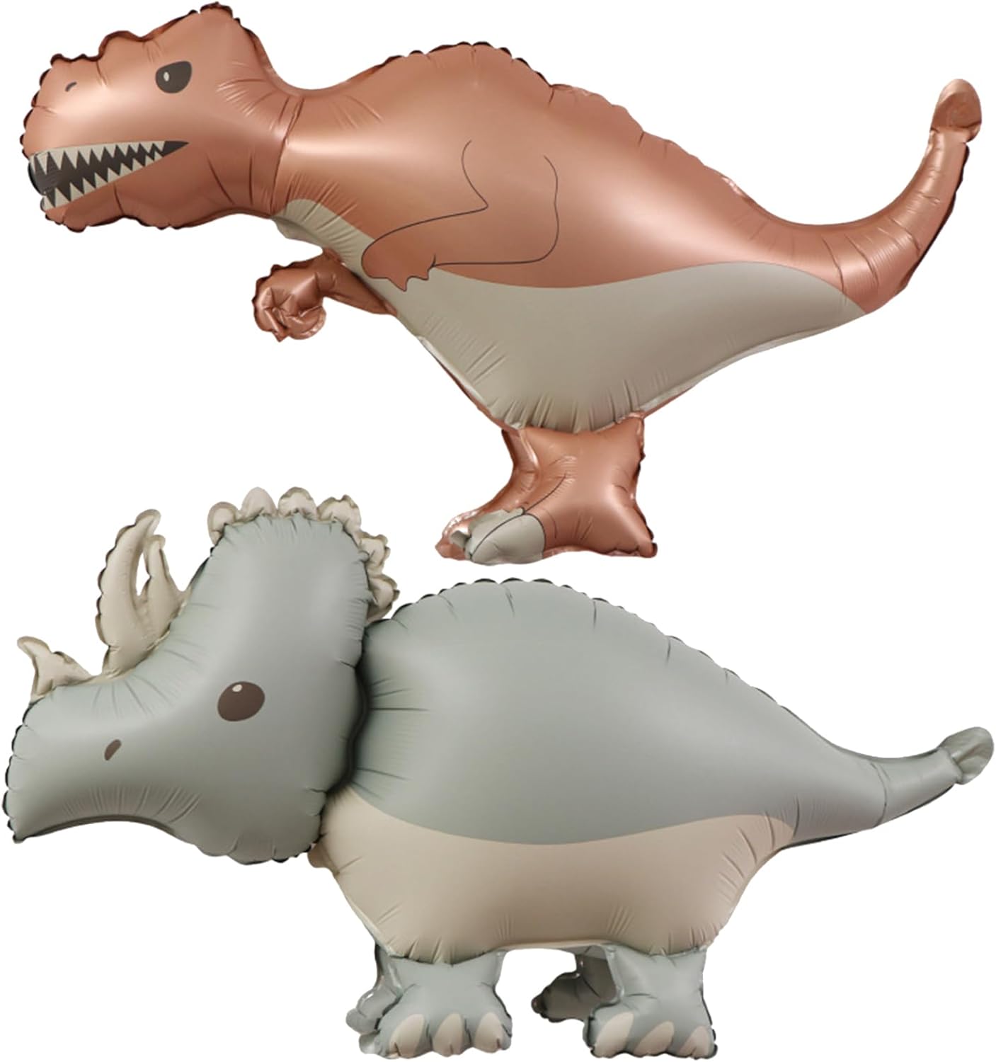 Amazon.com: Giant 3D Dinosaur Balloons Self Standing Cute Dinosaur Balloons Birthday Party ...