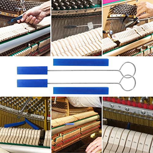 Snapklik.com : Professional Piano Tuning Kit, Piano Tuner Hammer Mute ...