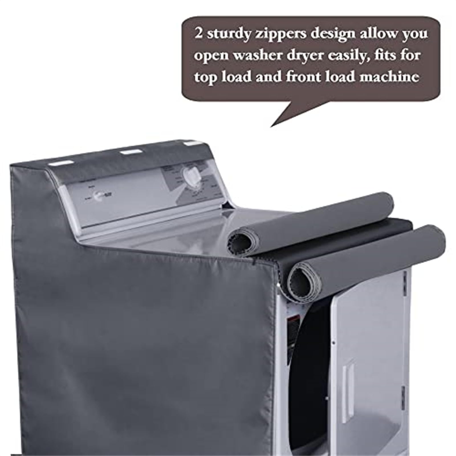 Snapklik.com : Outdoor Washing Machine Cover,Washer/Dryer Cover Suit ...