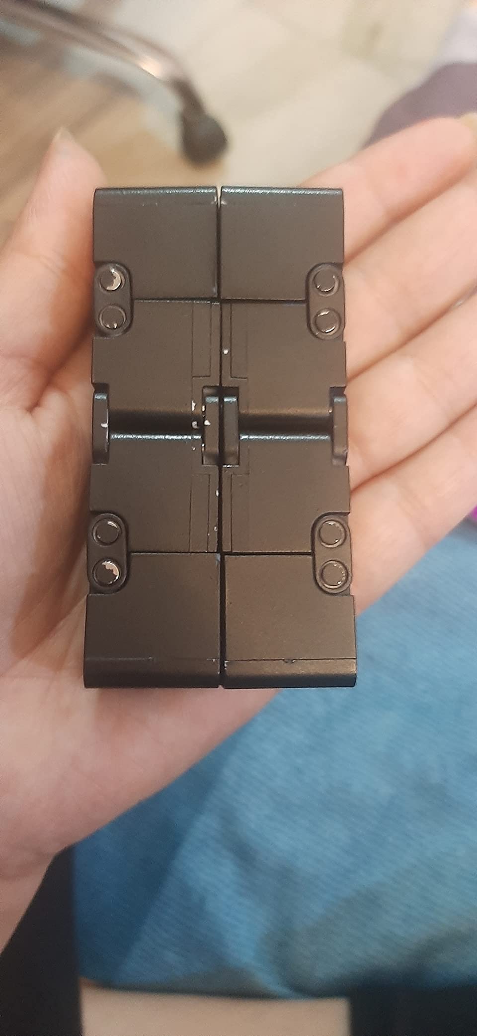 Plastic Infinity Cube (Black) : Amazon.in: Toys & Games