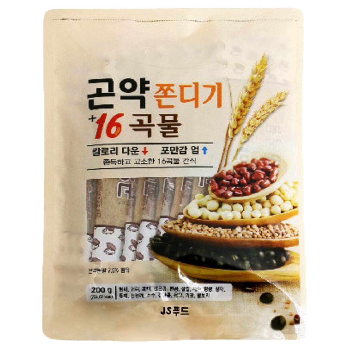 Amazon.com: 16 Grains Konjak(Devil's-tongue) Jjondigi, Low Calorie Diet ...