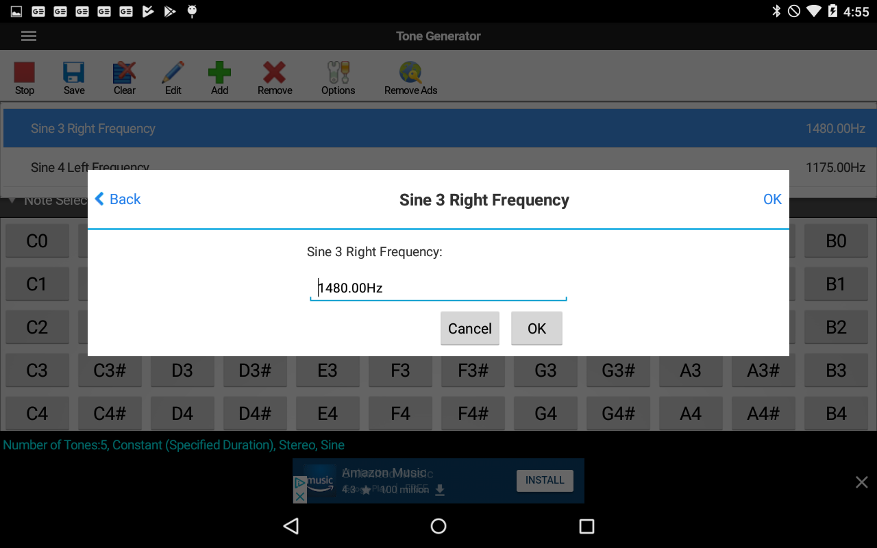 ToneGen Tone Generator Free - App on Amazon Appstore