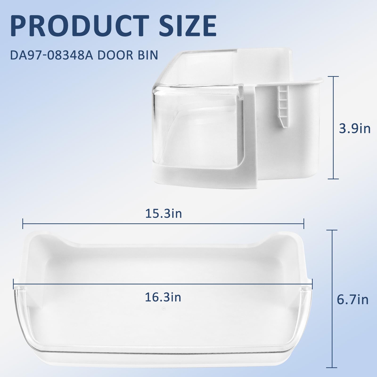 Refrigerator Door Shelf Replacement DA97-08348A Compatible for Sam-sung ...