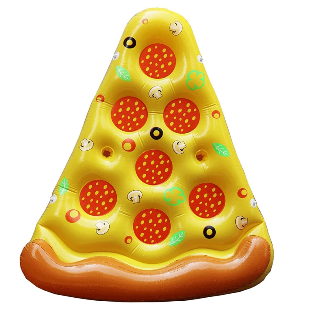 Buy Giant Inflatable Pizza Slice Pool Float, Fun Pool Floaties, Swim ...