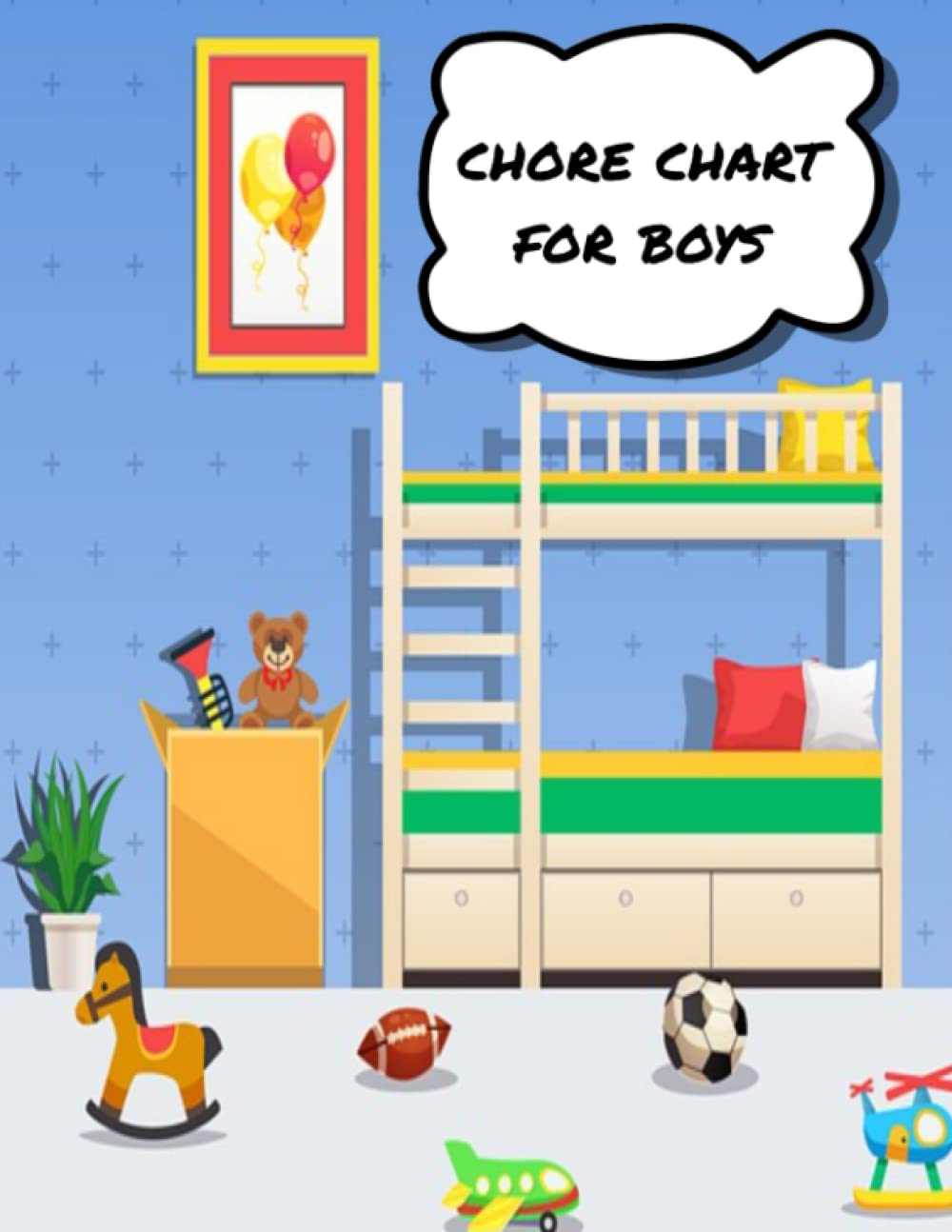 Chore Chart For Boys Encourage Independence And Responsibility With ...