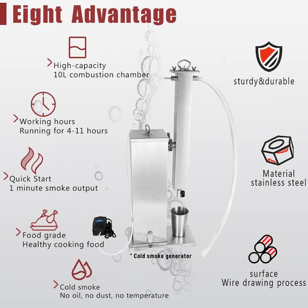 Snapklik.com : Cold Smoke Generator 28 Hour Extra Long Smoke Portable ...