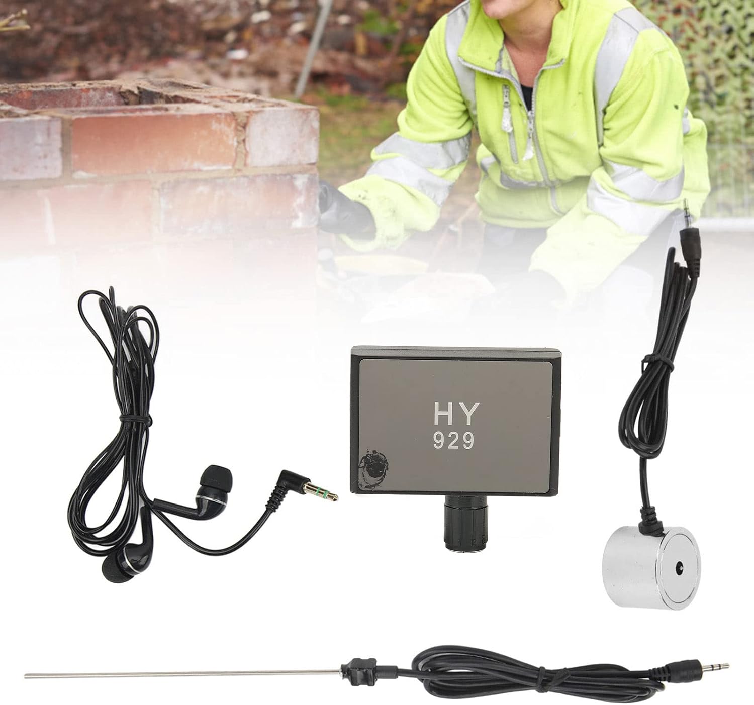 Water Leak Detector, - 70db Dual Probes Water Leak Detection Device ...