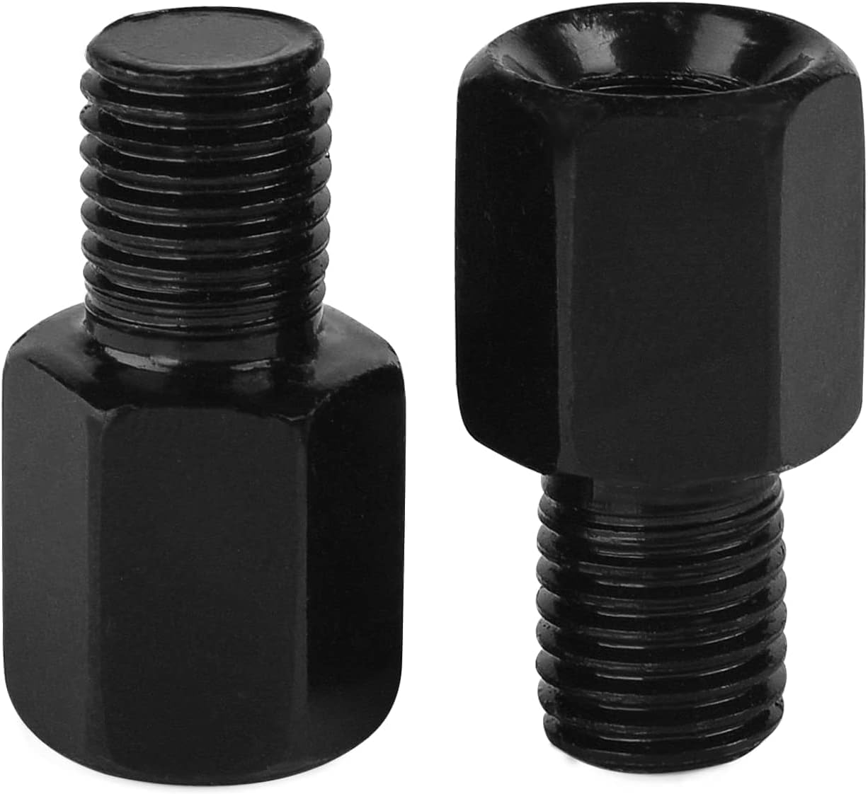 Amazon.com: LEEGAWU Motorcycle Mirror Mount Adapter Height adjustment ...