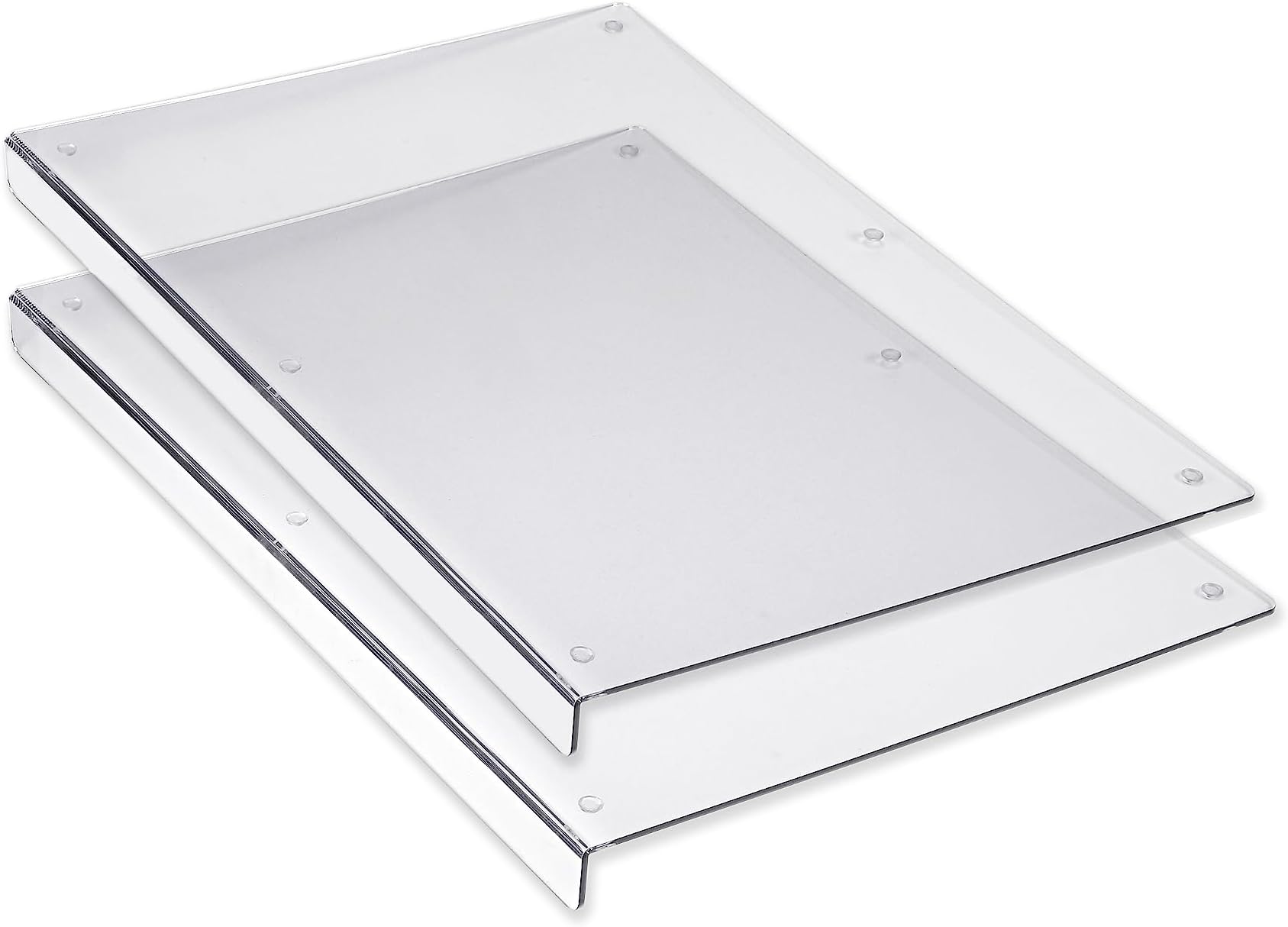 Amazon.com: Clear Cutting Board for Kitchen with Lip with Non Slip 24 ...