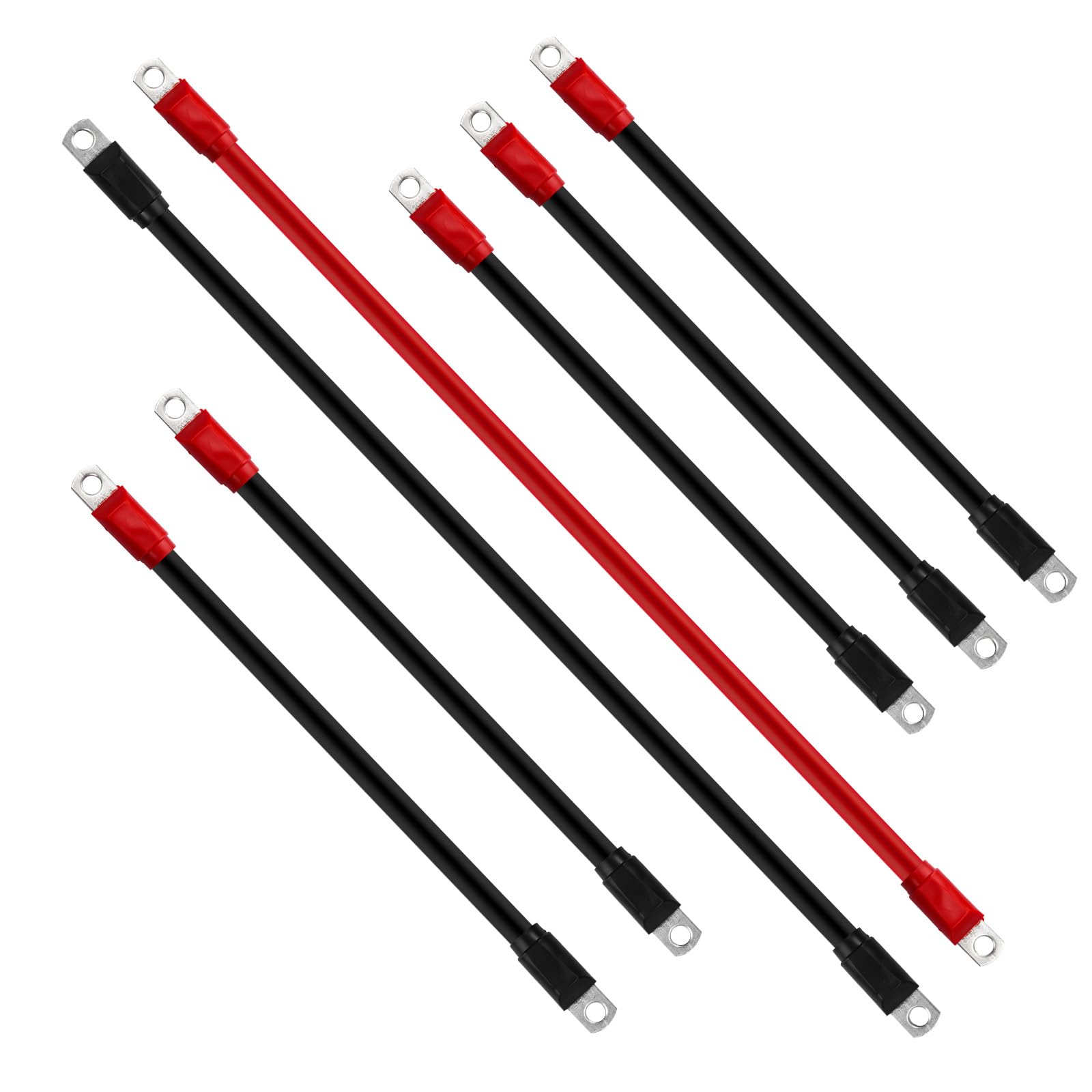 Snapklik.com : Superbobi Cable 7 Pc Set # 2 Awg HD Golf Cart Battery ...