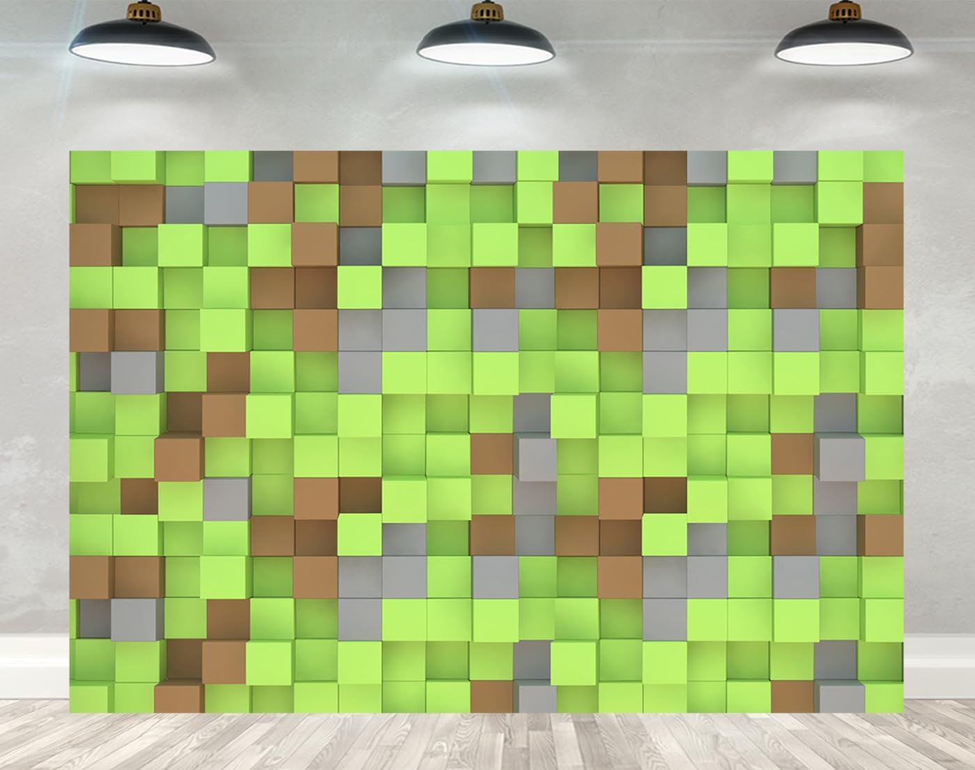 Amazon.com : Ticuenicoa 5×3ft Game Birthday Decorations Pixel Miner ...