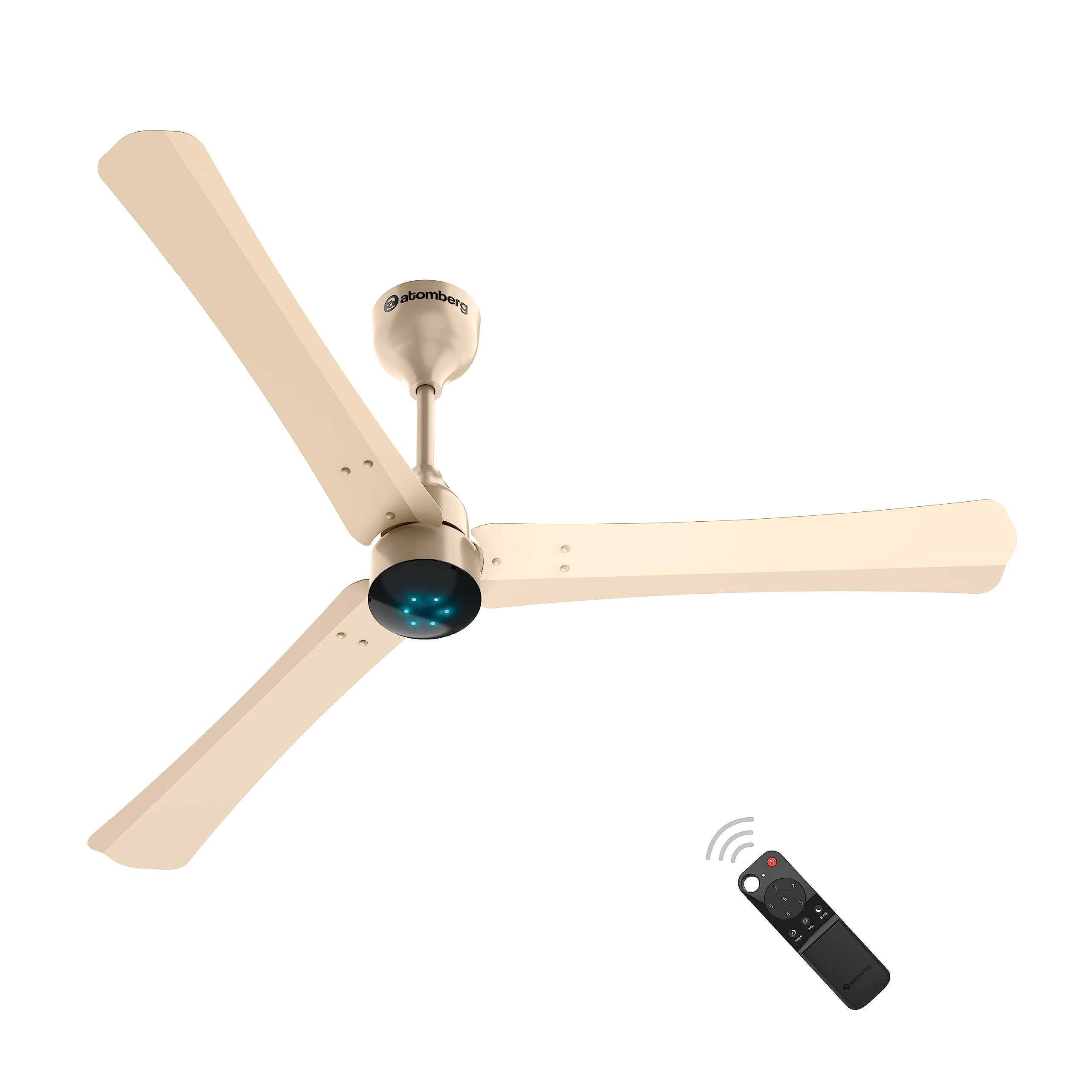 Atomberg Renesa 1200mm Bldc Ceiling Fan With Remote Control Bee ...
