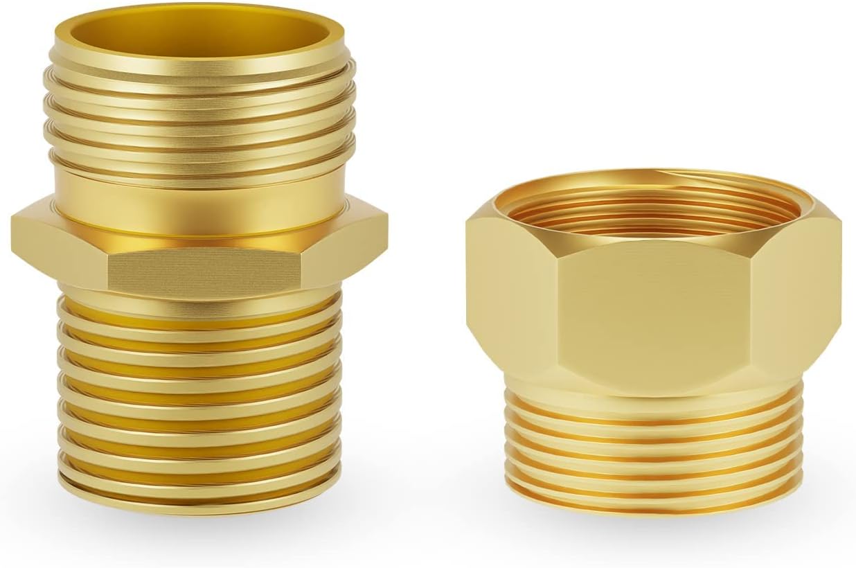 Amazon.com : FASPARTS 3/4 Female NPT FPT FIP to 3/4 Male GHT Garden ...