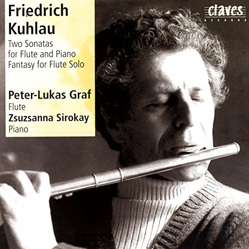 Amazon.com: Kuhlau: Flute Sonatas : Peter-Lukas Graf & Zsuzsanna ...