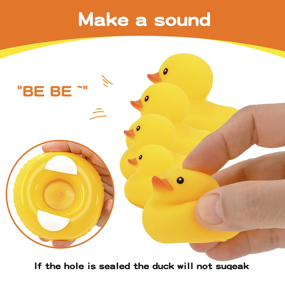 Snapklik.com : Zelobely, Ducks For Cars - Rubber Duck For Dashboard Of ...