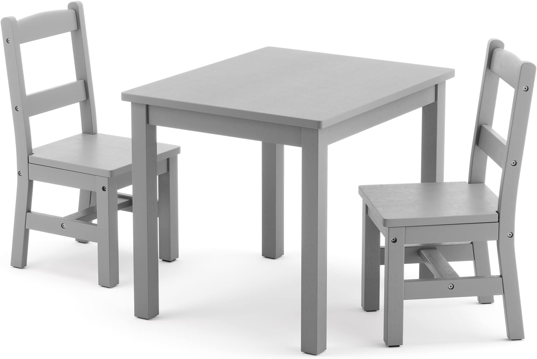 Amazon.com: Delta Children MySize Kids Wood Table and Chair Set (2 ...
