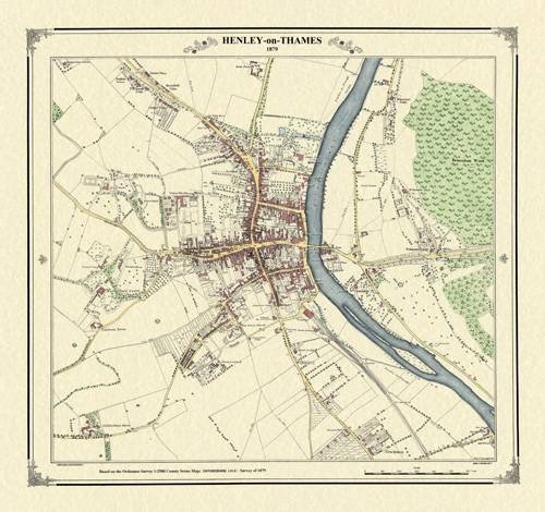 Henley-on Thames Map: No. 97 | Amazon.com.br