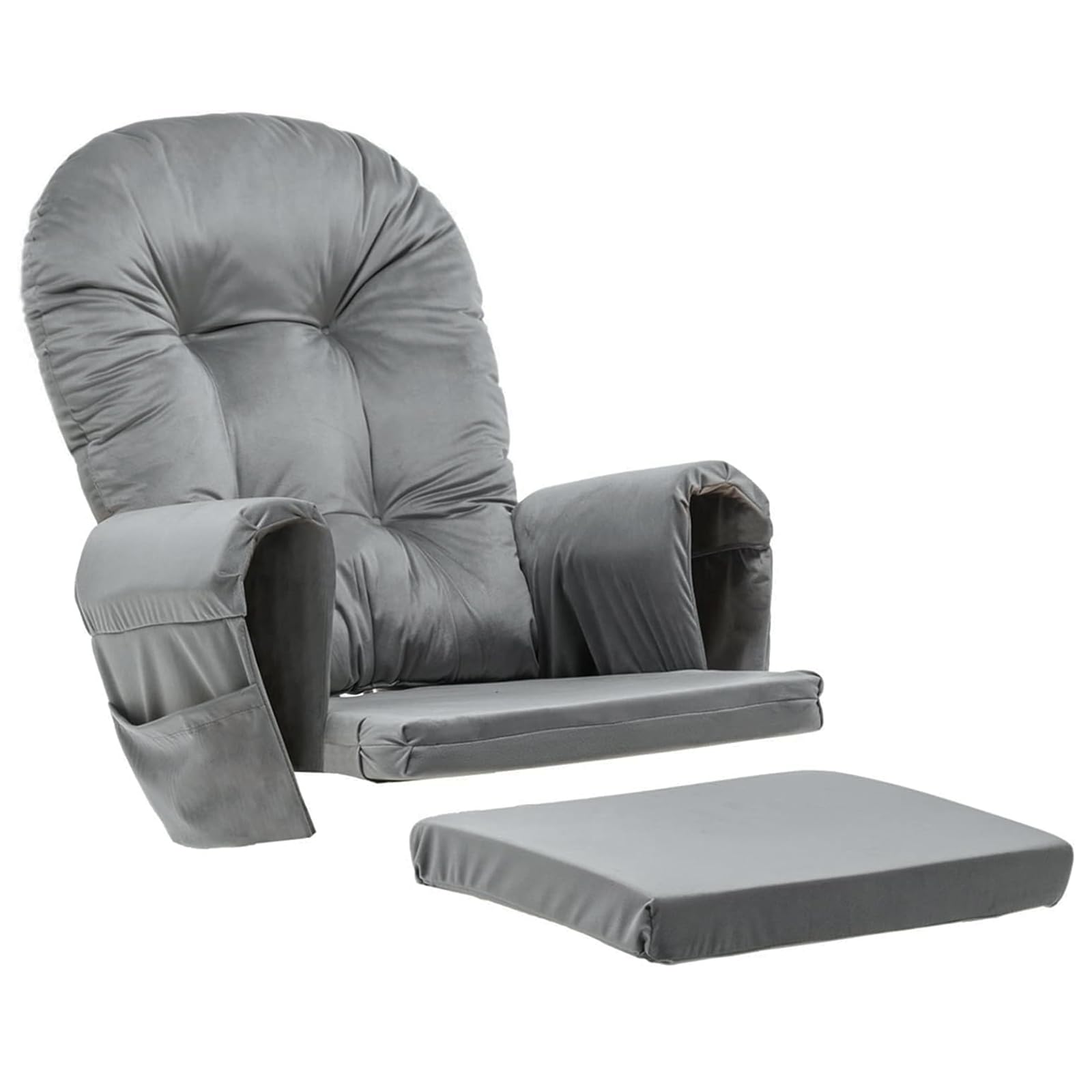 Amazon.com: FINEHORSE Glider Rocker Replacement Cushions Covers with ...