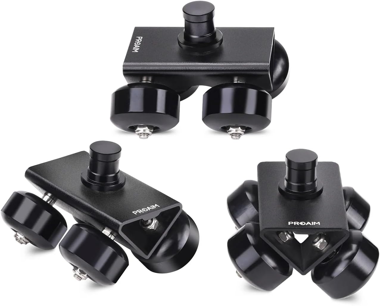 Amazon.com: PROAIM Track Wheel Set for Portable Heavy-Duty Camera ...