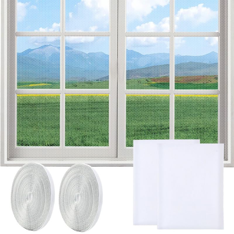2Pcs Fly Screen Mosquito Net for Windows Bug Net Window Fly Screens ...
