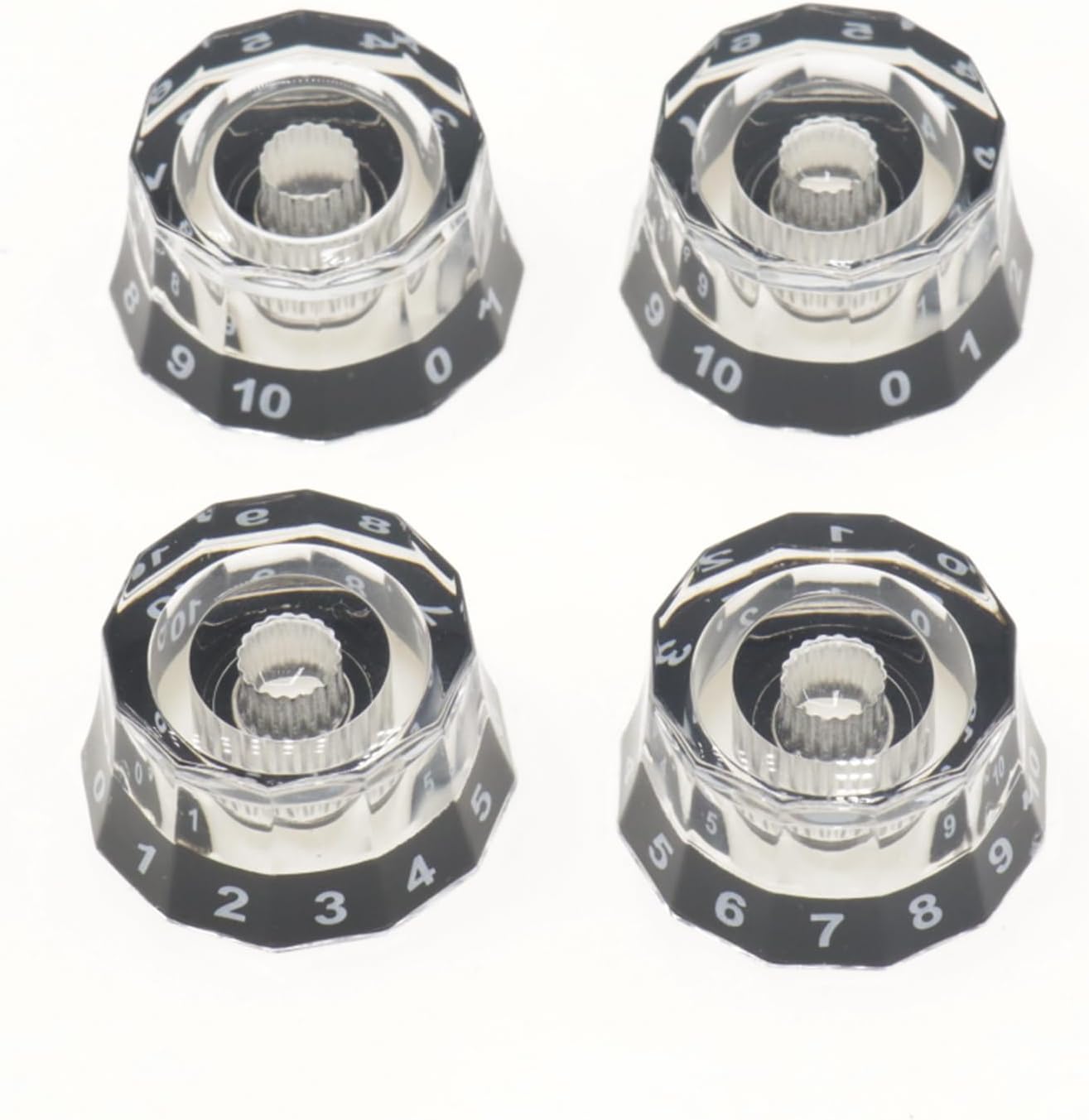 Amazon.com: CashBeat 4Pcs Lampshade Style Electric Guitar Knobs, Speed Control Volume Tone Knobs ...