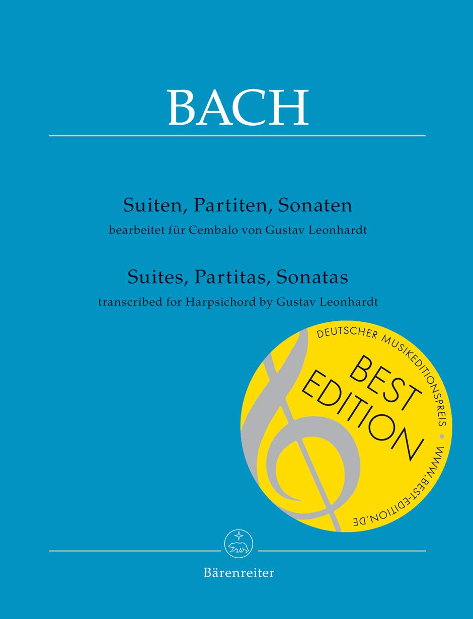 BACH - Suites, Partitas y Sonatas Transcritas por Gustav Leonhardt para ...