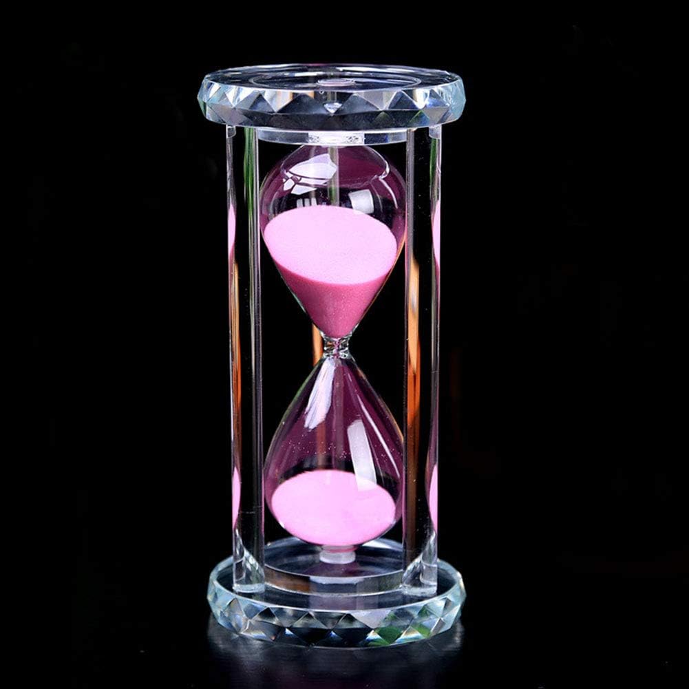Amazon.com: Lonovel 60 Minutes Hourglass Timer,Crystal Sand Timer ...
