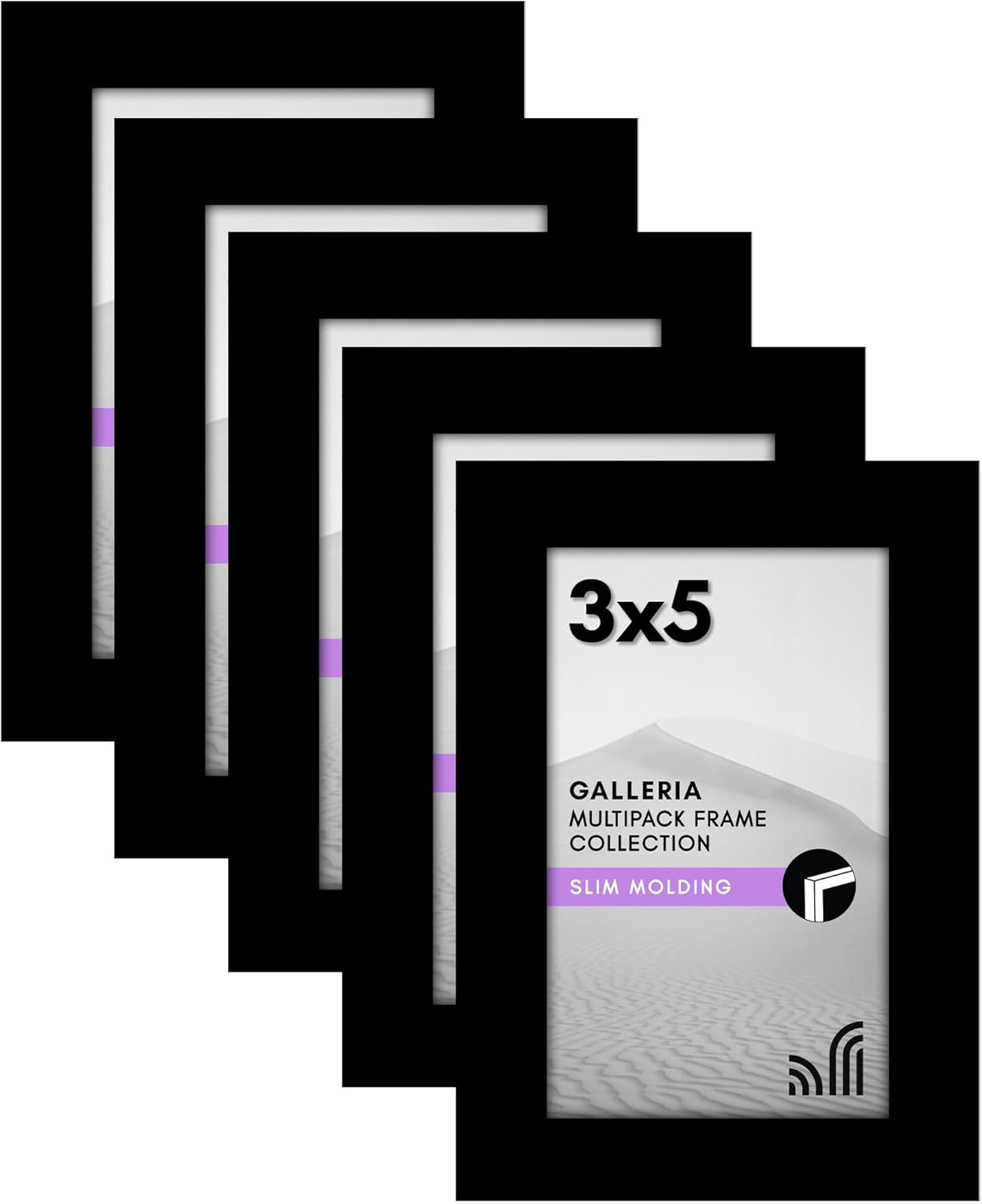 Amazon.com: Americanflat 3x5 Picture Frame with Polished Plexiglass ...