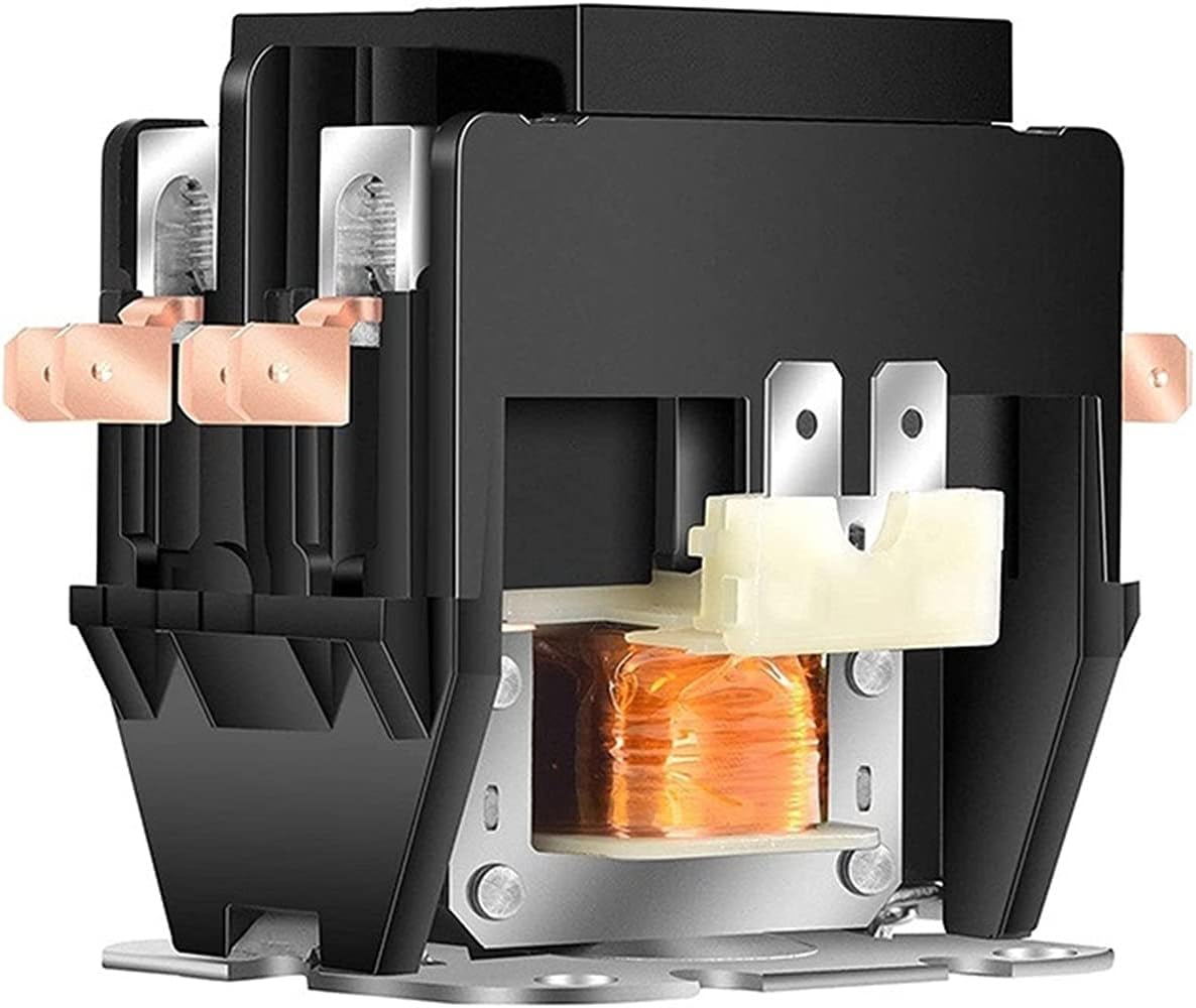 Amazon.com: XENITE Contactor 2P Air Conditioner Contactor 40 Amp 240VAC ...